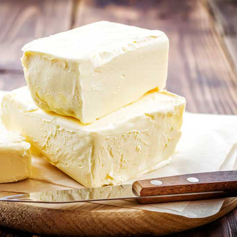 Laminates paper wrapper for butter and cheese